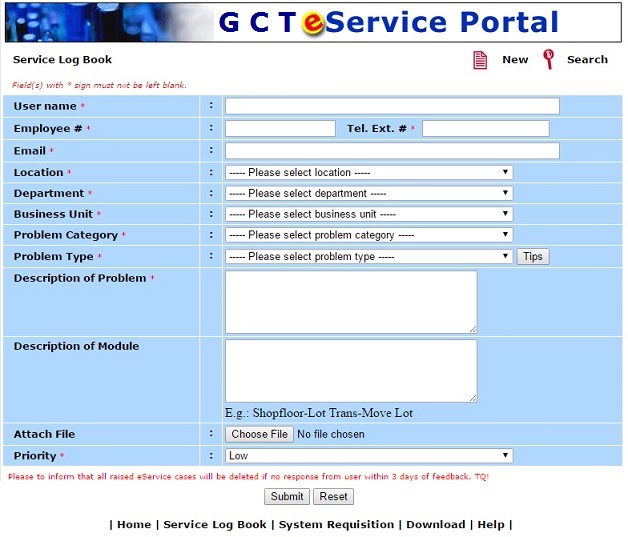 GCT Official Website